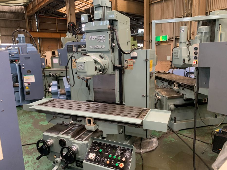 武田機械 TK-US3N-LH 万能フライス 中古販売詳細【#400662】 | 中古機械情報百貨店 | TAKEDA MACHINE TOOLS